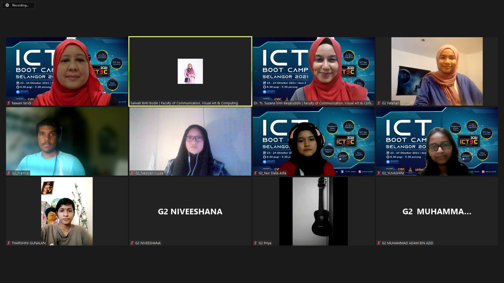 ICTBC 2021 – ICT Boot Camp 2021 UNISEL