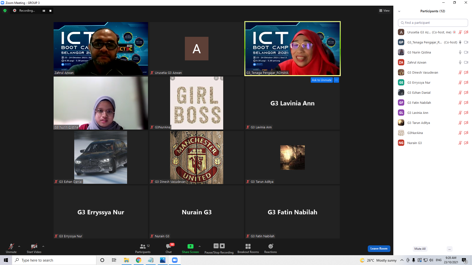 ICTBC 2021 – ICT Boot Camp 2021 UNISEL